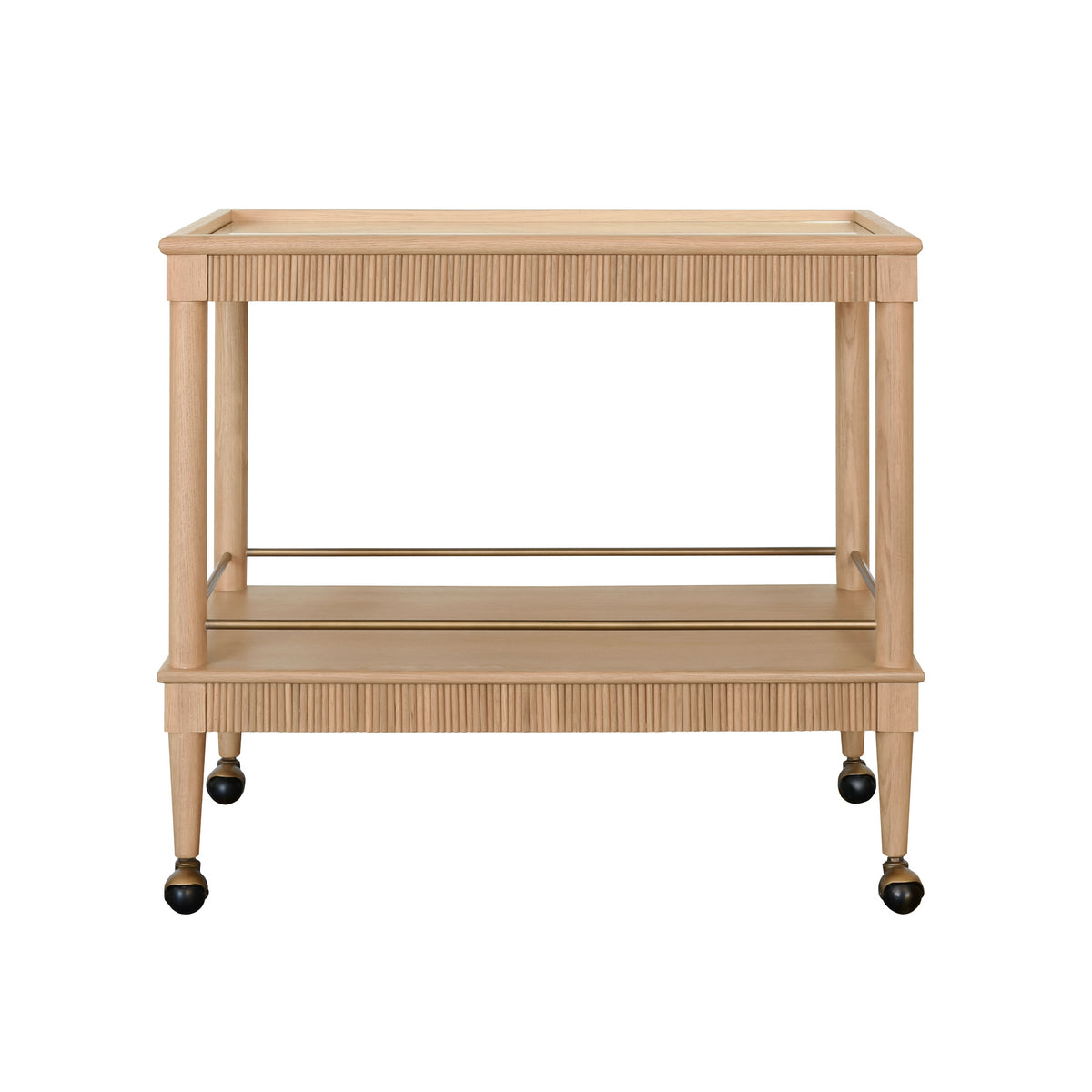 Elliot Bar Cart - Natural – Acres Market & Interiors