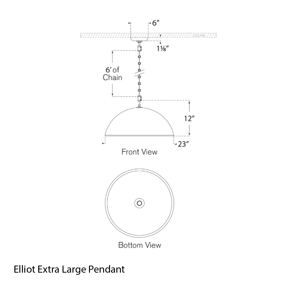 Elliot Pendant – Acres Market & Interiors