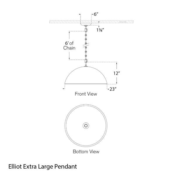 Elliot Pendant – Acres Market & Interiors