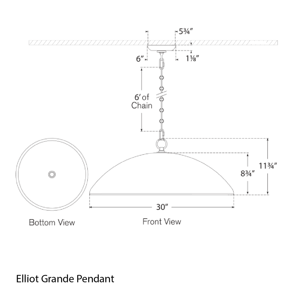 Elliot Pendant – Acres Market & Interiors