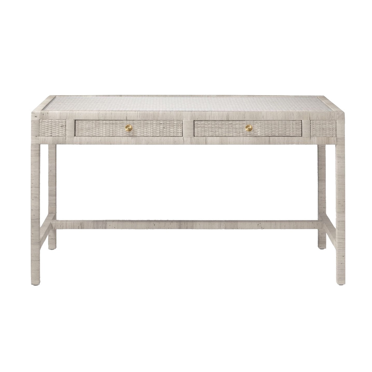 Isla Desk - French Gray – Acres Market & Interiors